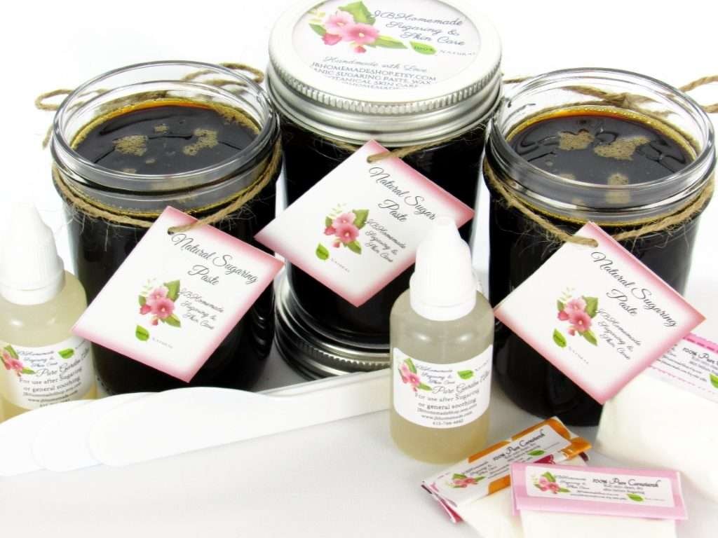 Sugaring Paste Hair Removal Thicker Hair, Natural Sugaring 24 oz Tub ...
