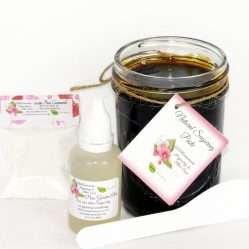 Men’s Sugaring Starter Kit – 8 oz Firm Paste | Natural Hair Removal for ...