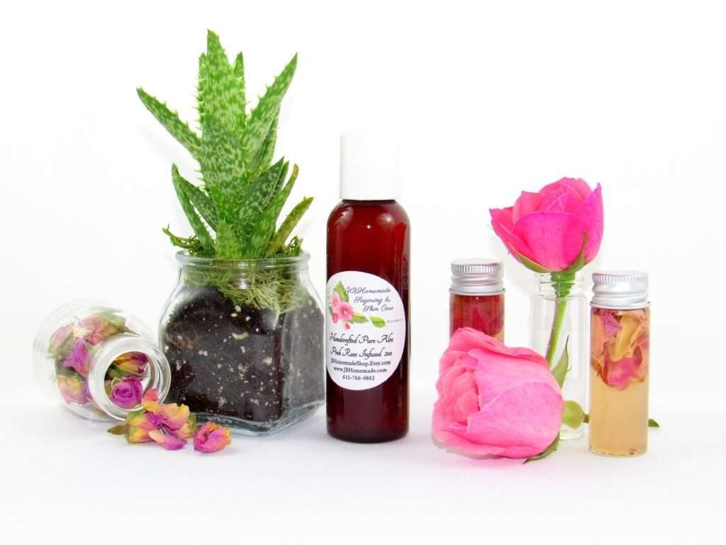 Radiant Rose Glow Infused Aloe Vera | Anti-Aging Hydrating | 2 oz ...