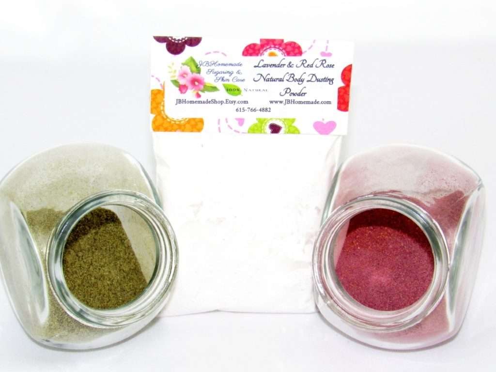 Naturally Serene Lavender Rose Body Dusting Powder | Talc-Free