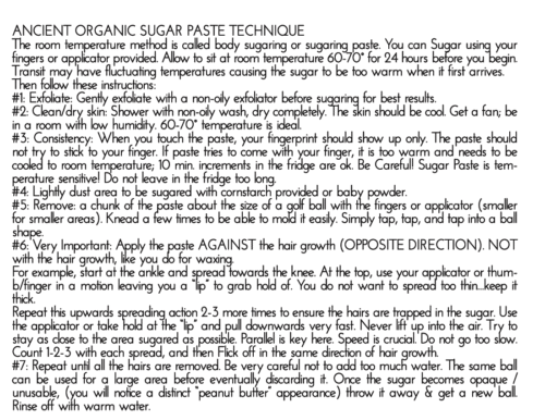 Sugaring Paste Tutorials – JBHomemade