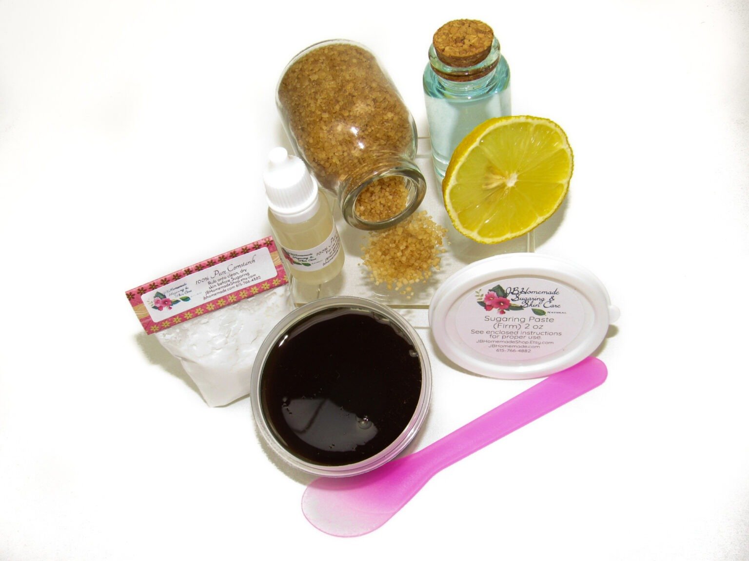 Sugaring Paste Hair Removal Thicker Hair, Natural Sugaring 2 oz Tub ...