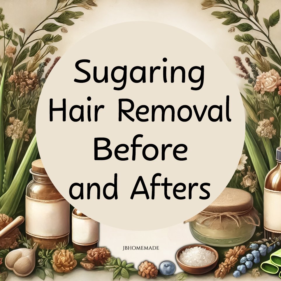 Sugaring Wax Hair Removal Tutorials | JBHomemade