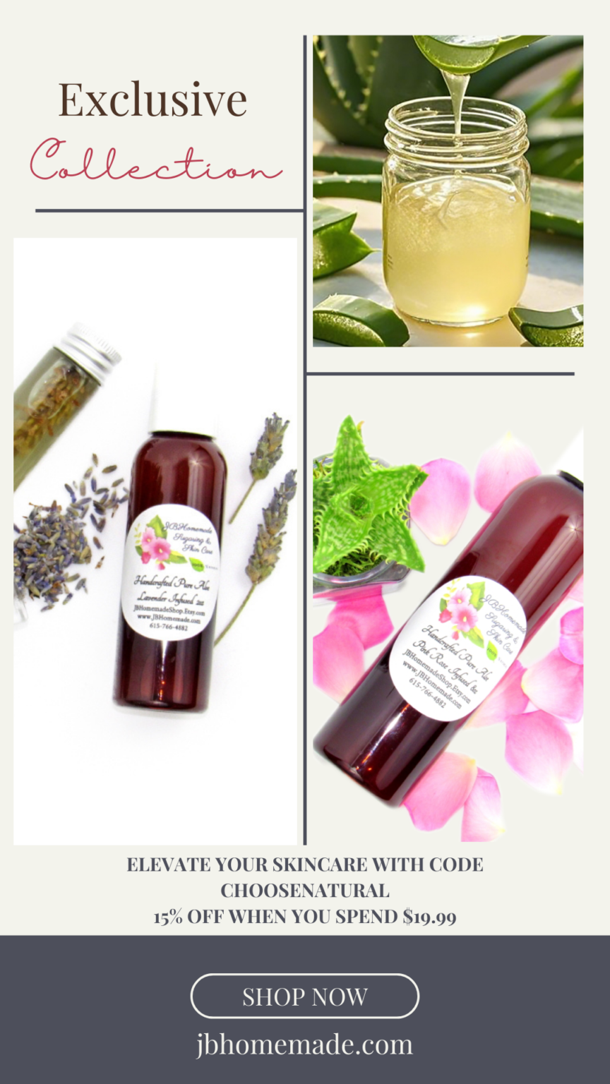 10 Unique Ways to Use Aloe Vera for Skin | JBHomemade